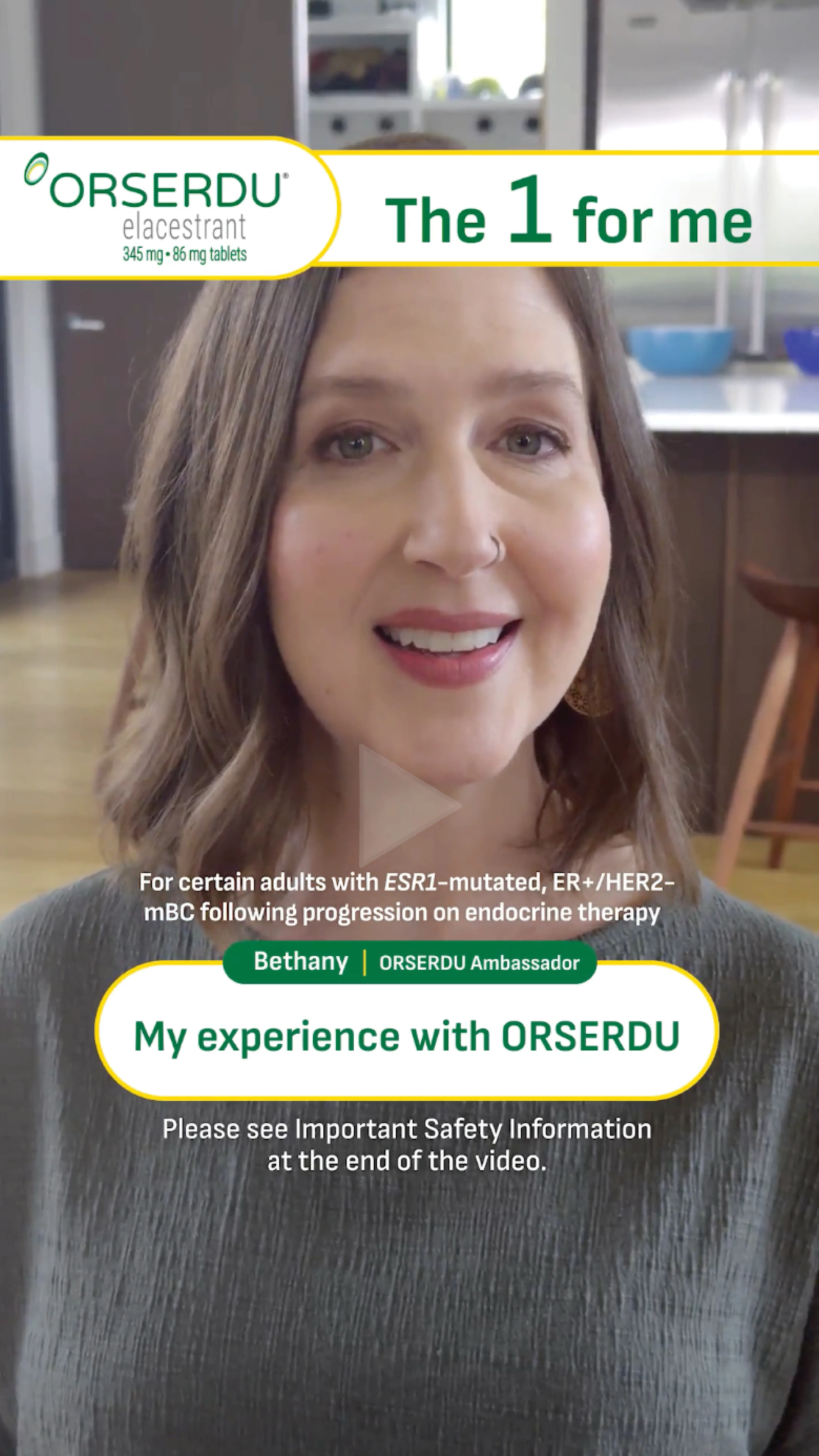 Metastatic Breast Cancer Patient Stories | ORSERDU® (elacestrant)