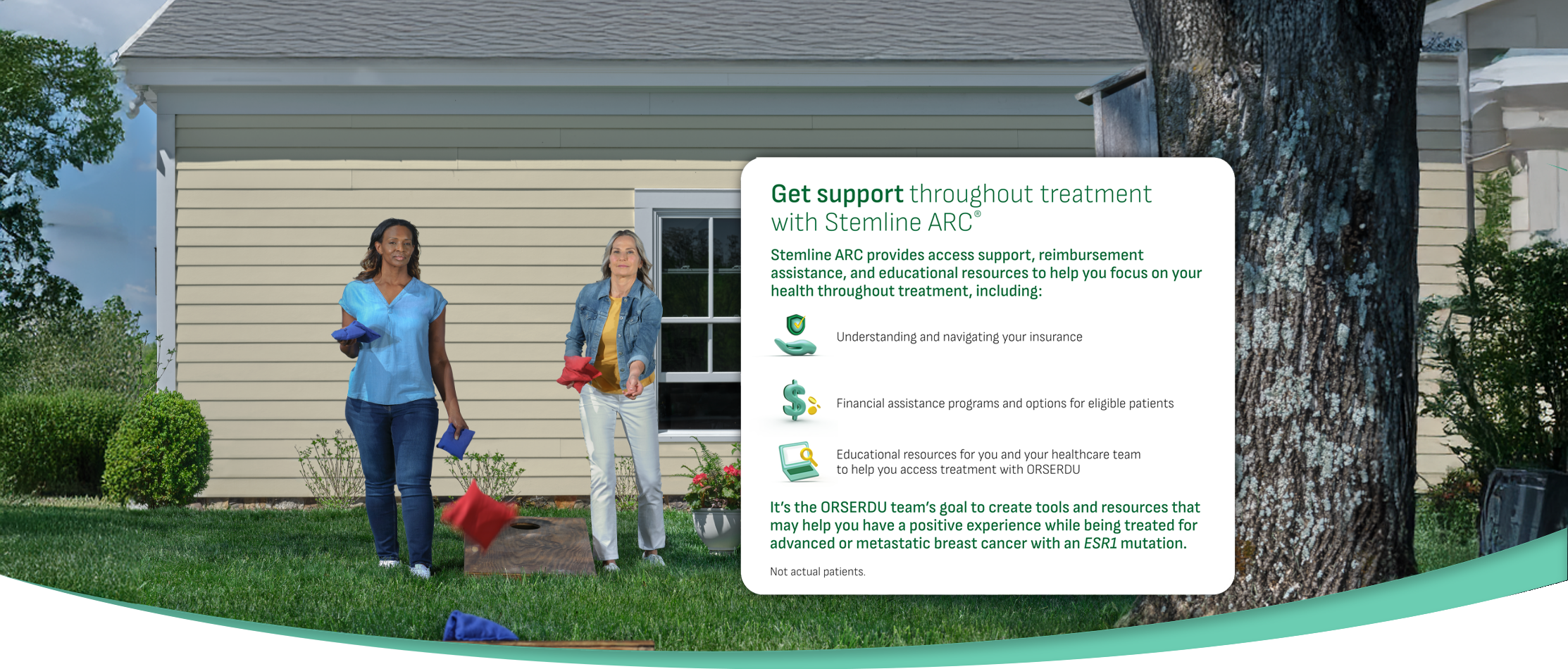 Stemline ARC® Savings and Support | ORSERDU® (elacestrant)